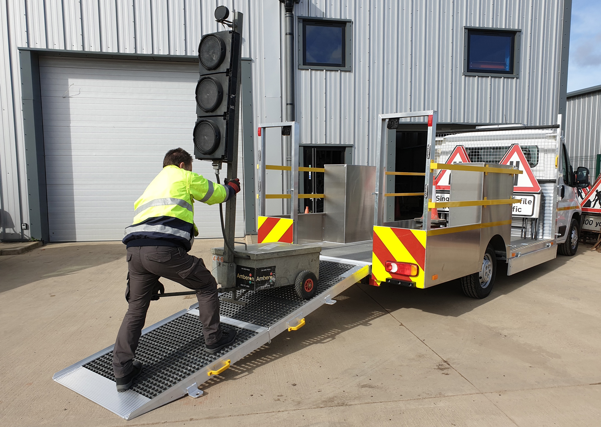 3.5 ton Low Floor Traffic Management Vehicle - LCVT: Light Commercial ...