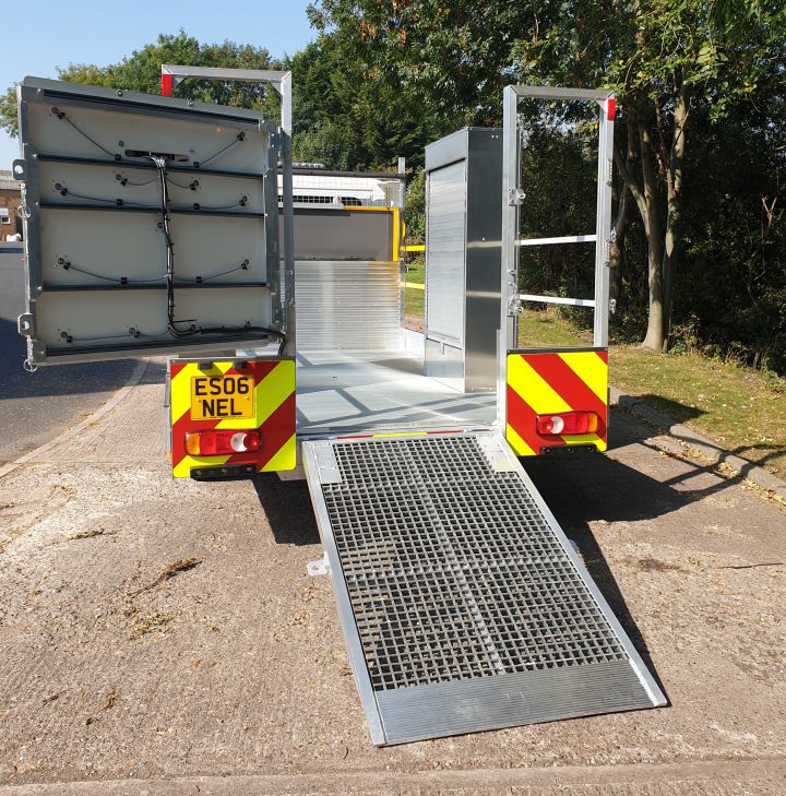 3.5 ton Low Floor Traffic Management Vehicle - LCVT: Light Commercial ...